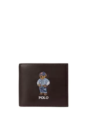 Polo Ralph Lauren Polo Bear Bifold Wallet - Brown