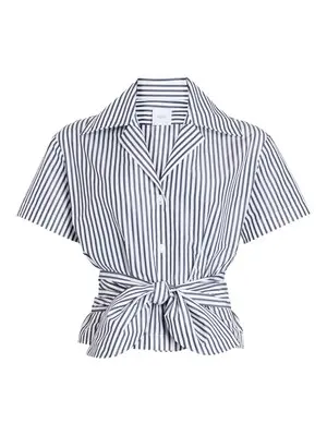 Patou Knotted Faille Shirt