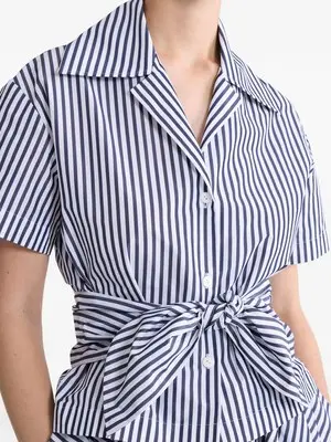 PATOU Knotted Faille Shirt - Multi
