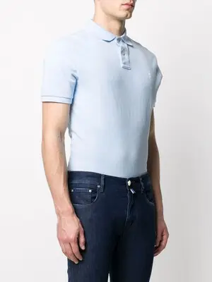 Polo Ralph Lauren Slim Fit Mesh Polo - Blue