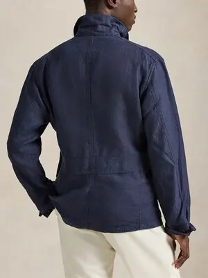 Polo Ralph Lauren Herringbone Utility Jacket - Blue