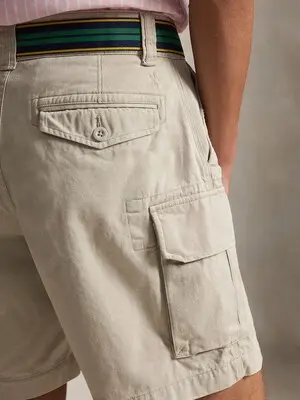 Polo Ralph Lauren Twill Cargo Bermuda Shorts - Beige