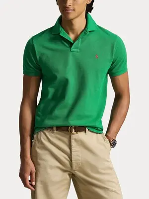 Polo Ralph Lauren The Iconic Mesh Polo Shirt - Green