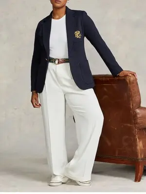 Polo Ralph Lauren Monogram Blazer - Blue