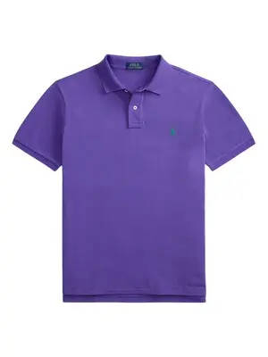 Polo Ralph Lauren Slim Fit Mesh Polo - Purple