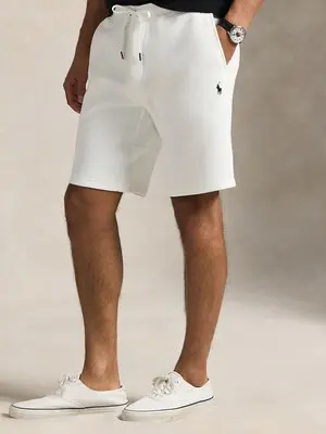 Polo Ralph Lauren Bermuda Shorts With Logo - White