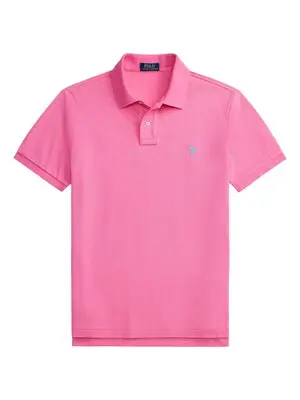 Polo Ralph Lauren Slim Fit Mesh Polo - Pink