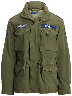 Polo Ralph Lauren Jacket With Logo - Green