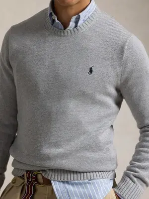 Polo Ralph Lauren Cotton Crew Neck Sweater
