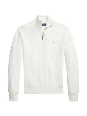 Polo Ralph Lauren Half-zip Sweater - White
