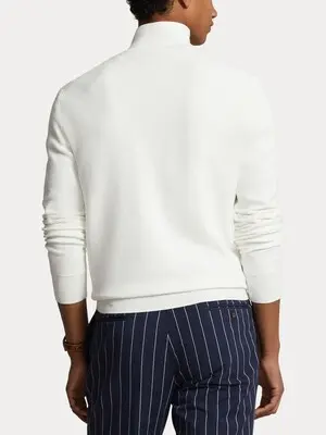 Polo Ralph Lauren Half-zip Sweater - White