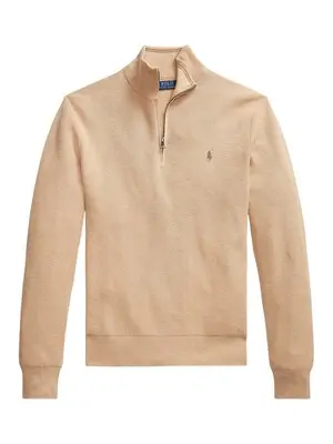 Polo Ralph Lauren Half Zip Pullover - Brown