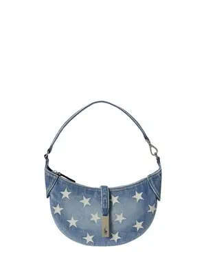 Polo Ralph Lauren Star Denim Shoulder Bag - Blue