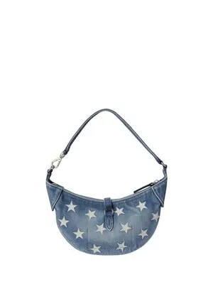 Polo Ralph Lauren Star Denim Shoulder Bag