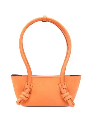 Hereu Fleca Leather Shoulder Bag - Orange