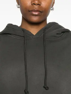 GOLDEN GOOSE Cotton Cropped Hoodie