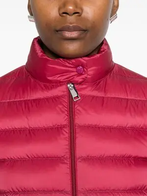 Moncler Lans Short Down Jacket - Red