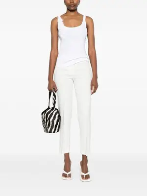 Ermanno Scervino Embroidered Tank Top
