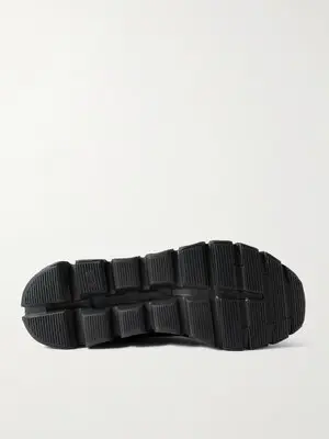 On Cloud 6 Rubber-trimmed Mesh Sneakers