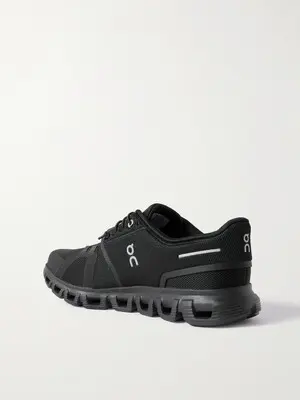 On Cloud 6 Rubber-trimmed Mesh Sneakers
