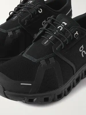 On Cloud 6 Rubber-trimmed Mesh Sneakers