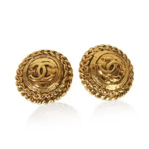 Chanel Metal Earrings