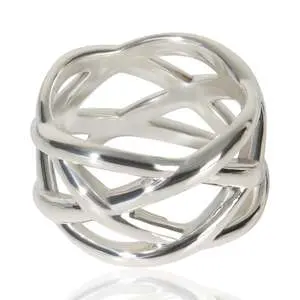 Tiffany & Co. Sterling Silver Celtic Knot Ring