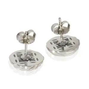 David Yurman Sterling Silver Sculpted Cable Earrings