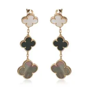 Van Cleef & Arpels Yellow Gold Magic Earrings - Yellow_gold