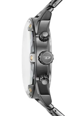 DIESEL® Spiked Chronograph Bracelet Watch