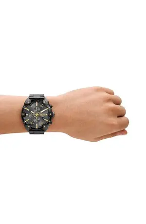 DIESEL® Spiked Chronograph Bracelet Watch