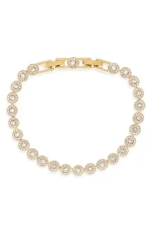 SWAROVSKI Una Crystal Bracelet - Gold/crystal