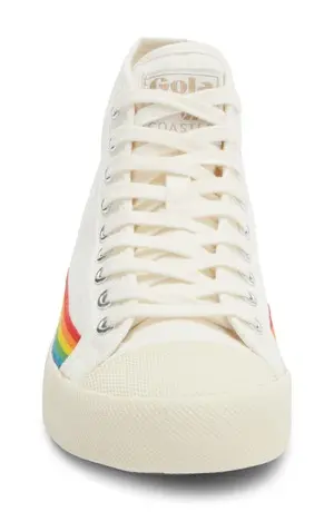 Gola Coaster Rainbow Drop High Top Sneaker