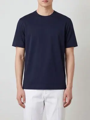 Zegna T-shirt Men Navy