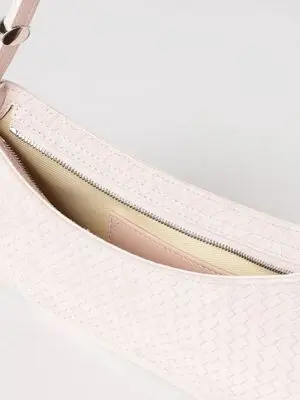 Jacquemus Bisou Bag In Suede With Woven Embossing