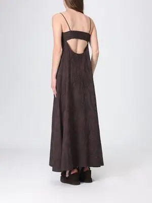 Liu Jo Embroidered Maxi Dress - Brown