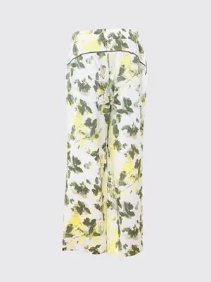 Liu Jo Printed Polyester Pants - Green