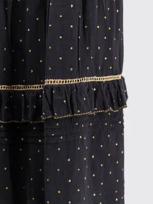 Isabel Marant Étoile Cotton Polka Dot Skirt