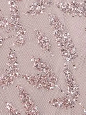 ANIYE BY All-over Sequin Tulle Maxi Dress - Pink