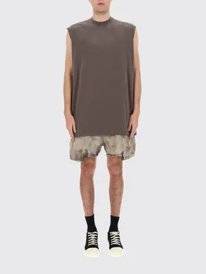 Rick Owens Cotton Tank Top - Brown