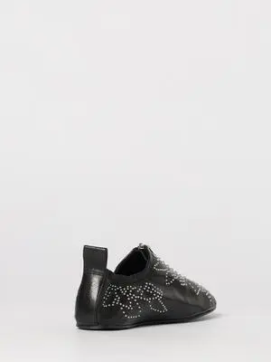 Chloé Ballet Flats With Zip Up And Embellished Detailing