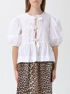 GANNI Top - White