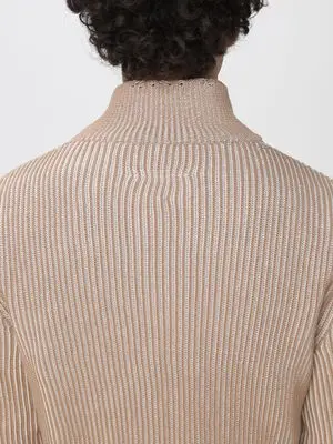 MAISON MARGIELA Distressed Cotton Zip-up Cardigan