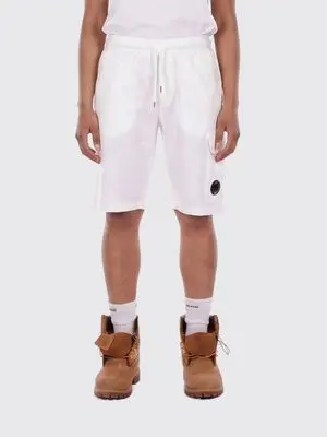 C.P. COMPANY Cotton Jogging Shorts - White