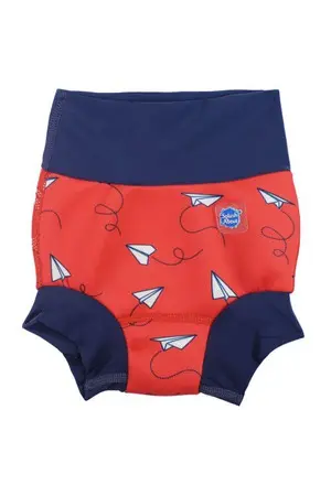 SPLASH ABOUT Reusable Swim Diaper Paper Planes Red