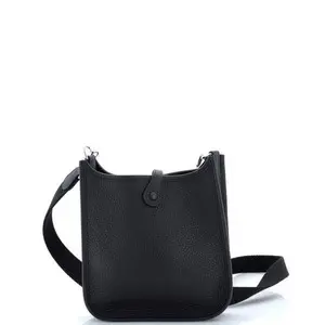 Hermès Evelyne Bag Gen Iii Clemence Tpm - Black