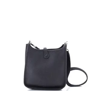 Hermès Evelyne Bag Gen Iii Clemence Tpm - Black
