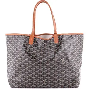 Goyard Saint Louis Tote Coated Canvas Pm - Brown