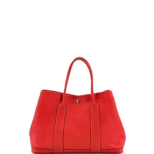 Hermès Garden Party Tote Leather 36 - Red
