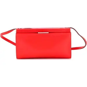 HERMES Clic-h Shoulder Bag Evercolor 21 - Rouge De Coeur